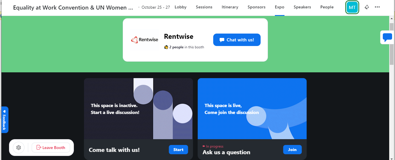 Equality at Work Virtual Convention - Rentwise